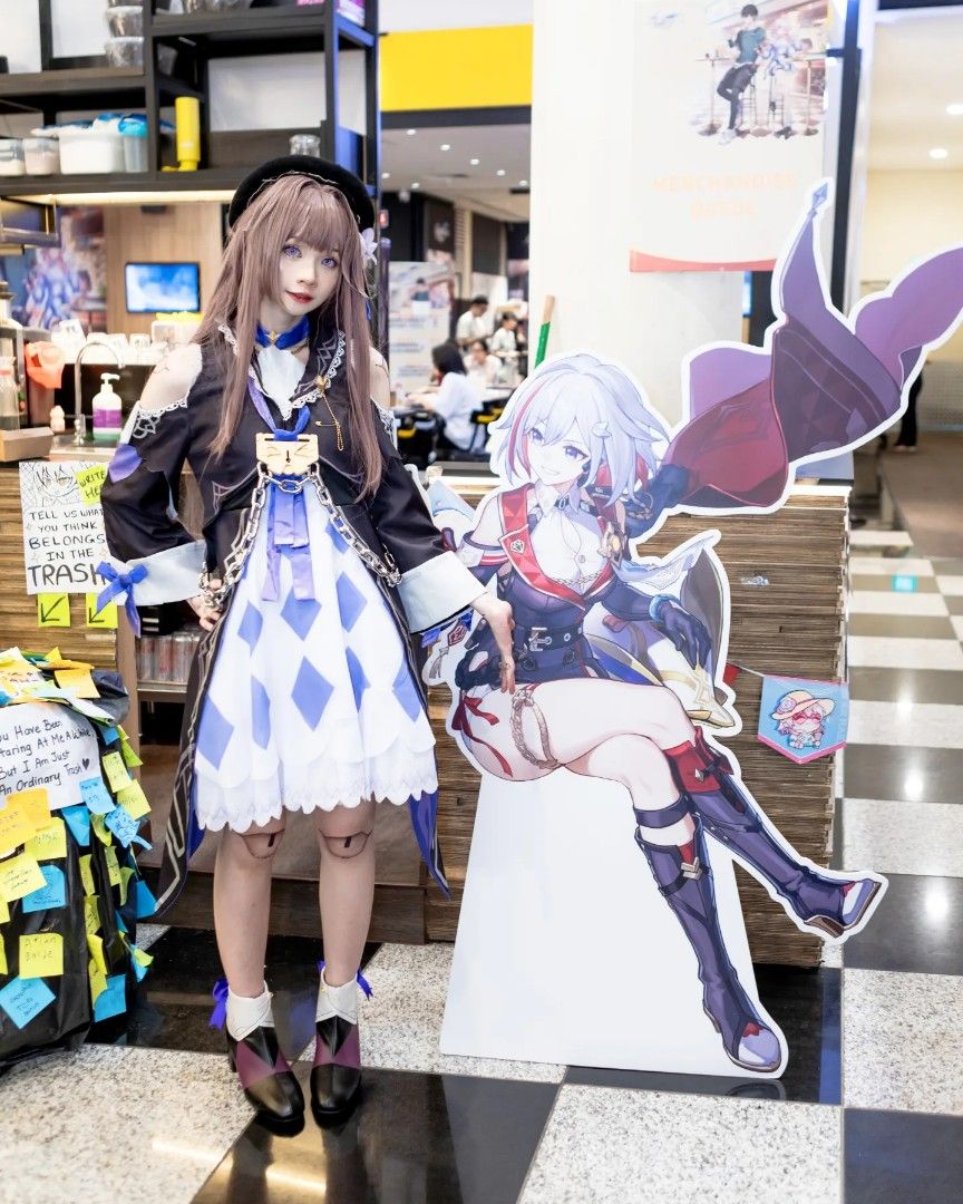 Honkai star rail HSR madame herta cosplay cos costume, Hobbies & Toys ...