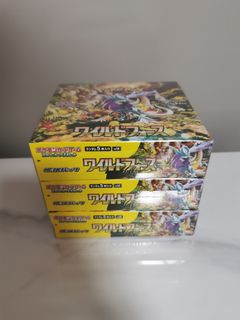 [In Stock] Pokemon Wild Force sv5k Booster Box ptcg tcg card game ...