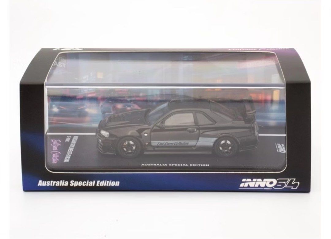 Inno64 Nissan Skyline GT-R (R34) Chase, Hobbies & Toys, Toys & Games on ...