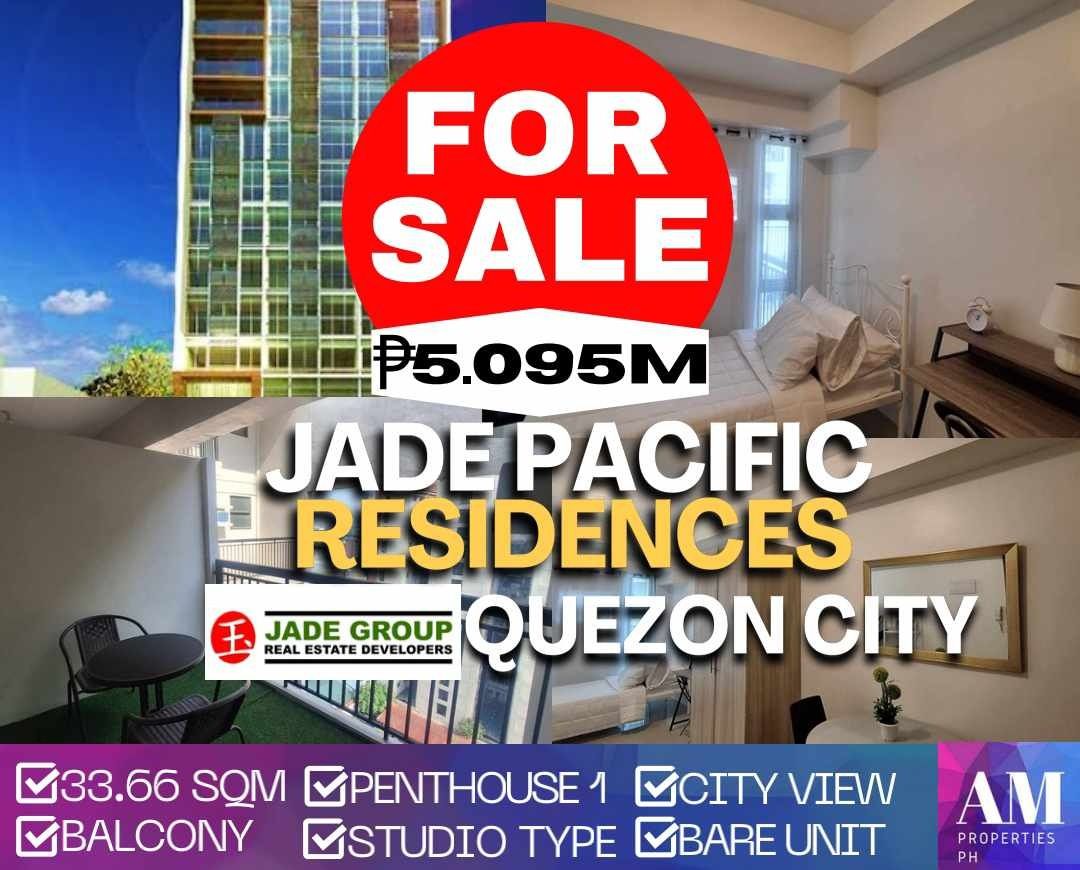 JADE PACIFIC RESIDNECES CUBAO QUEZON CITY FOR SALE STUDIO BALCONY, Property, For Sale ...