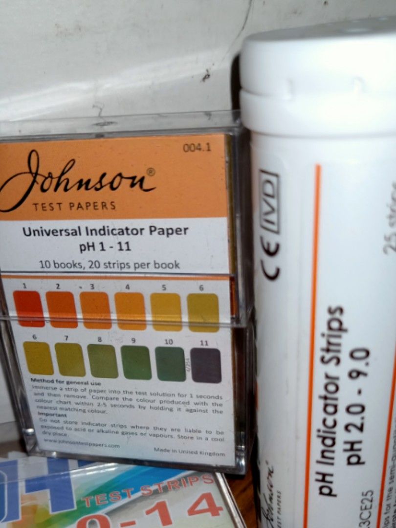 Johnson PH Test Strips, Everything Else on Carousell
