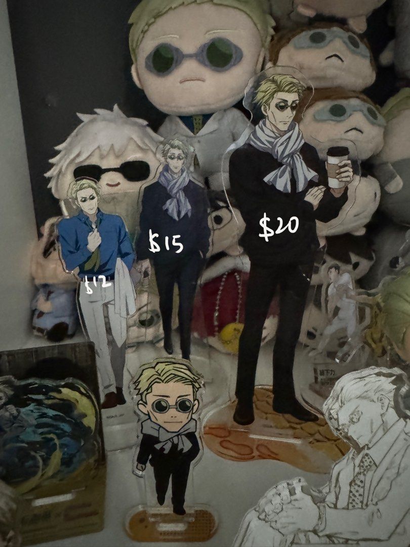 Jujutsu Kaisen Nanami kento merch plush stands keychain badges, Hobbies ...