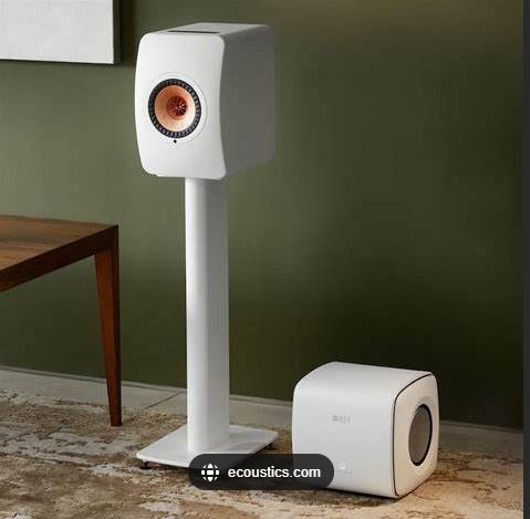 KEF LS50 Wireless, KEF KC62 Subwoofer and speaker stands, Audio ...