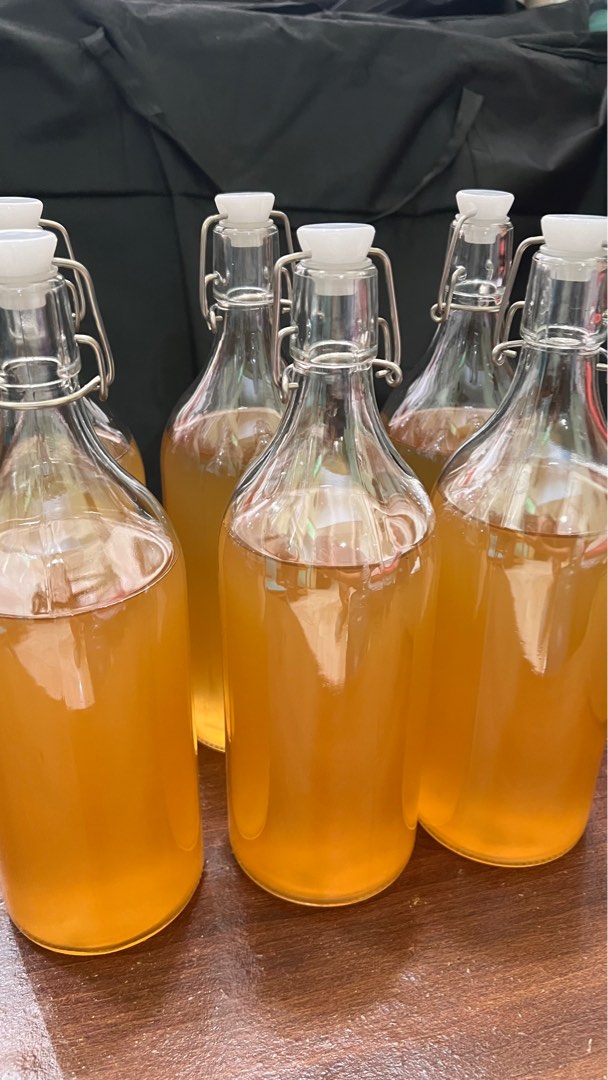 Kombucha 1 liter, Makanan & Minuman, Minuman Tidak Beralkohol di Carousell