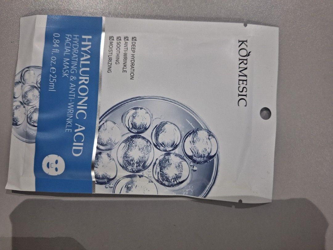 Kormesic Facial Mask, Beauty & Personal Care, Face, Face Care on Carousell