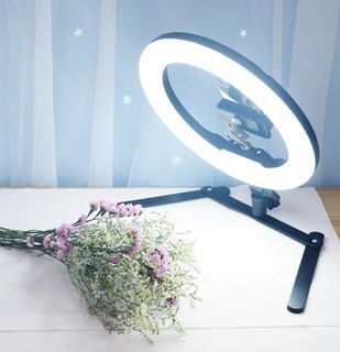 neweer ring light with stand and carry case, Photography, Lens & Kits ...