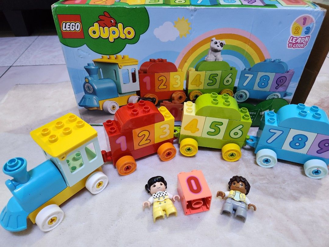 Lego Duplo Train Numbers, Hobbies & Toys, Toys & Games on Carousell