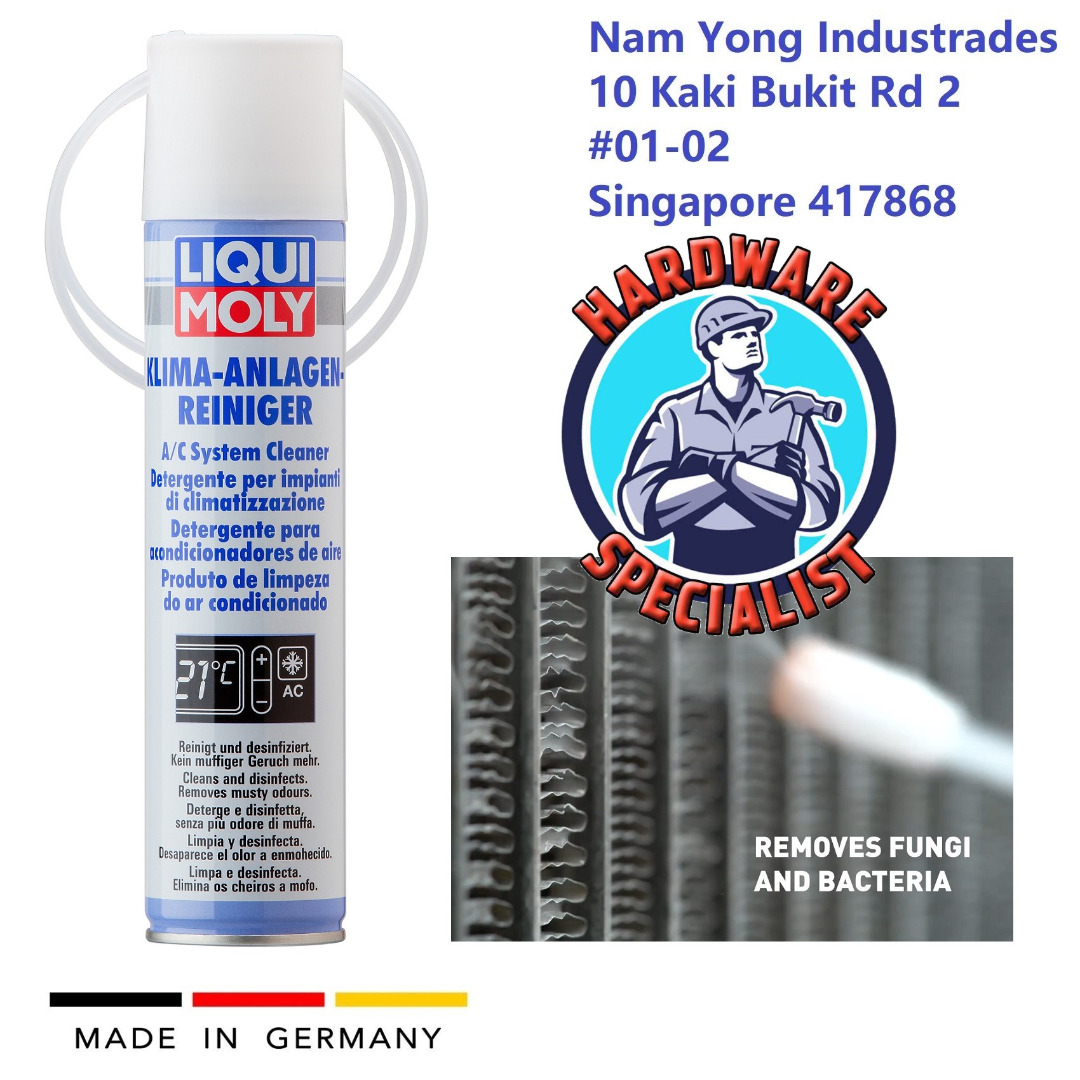 Liqui Moly A/C System Cleaner Aerosol Spray - 250mL, Car Accessories ...