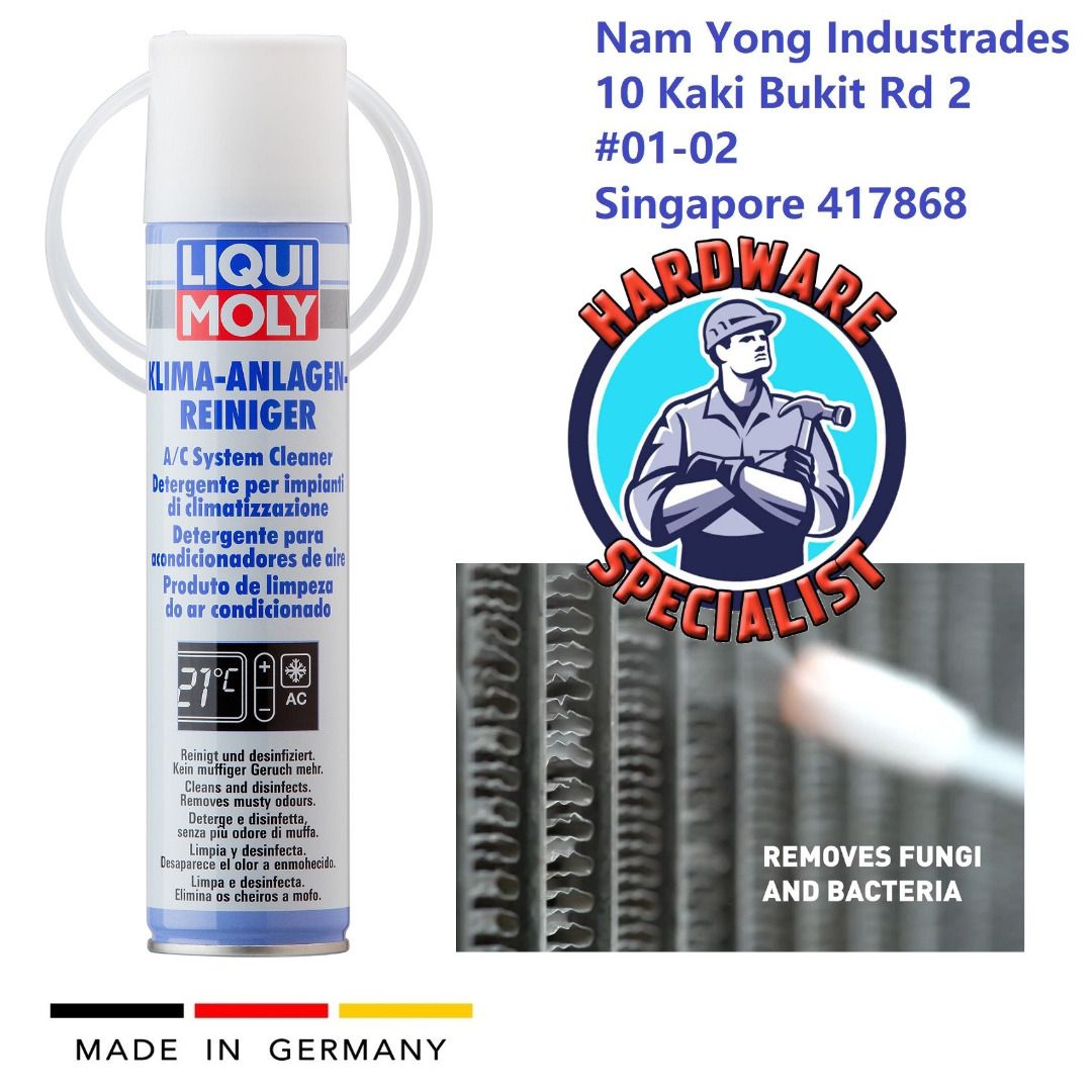 Liqui Moly A/C System Cleaner Aerosol Spray - 250mL, Car Accessories ...