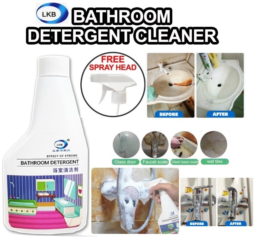 LKB Bathroom Detergent 350ml Toilet Cleaner Spray Clean Dirt , Bathtubs ...
