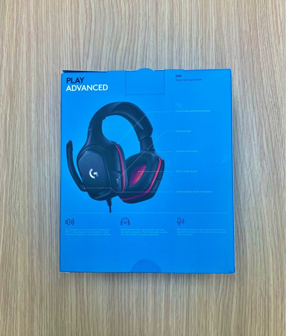 Logitech G331 Wired Gaming Headset, Audio, Headphones & Headsets on Carousell