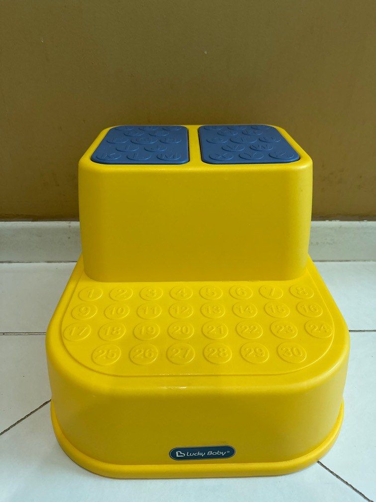 Lucky Baby 2 Level Step Stool, Babies & Kids, Baby Nursery & Kids ...