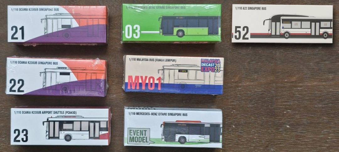 Masterpiece Collectibles - SBS Transit, SMRT & Malaysia Kuala Lumper ...