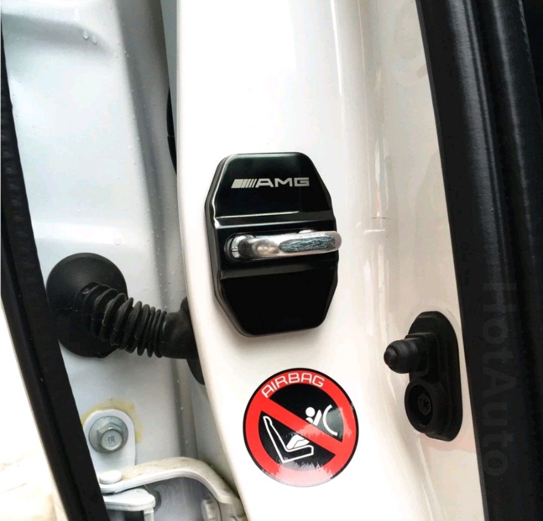 Mercedes Benz door lock cover AMG, Car Accessories, Accessories on ...