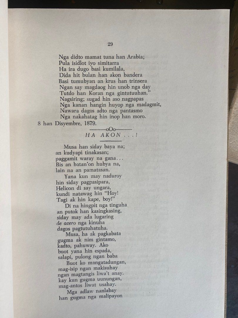 MGA SIDAY ni JOSE RIZAL - 1961 MANILA - VINTAGE ANTIQUE NON TAGALOG ...
