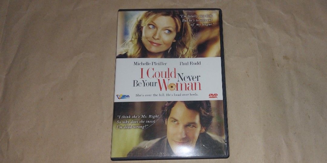 Michelle Pfeiffer Paul Rudd I Could Never Be Your Woman Collectible DVD ...