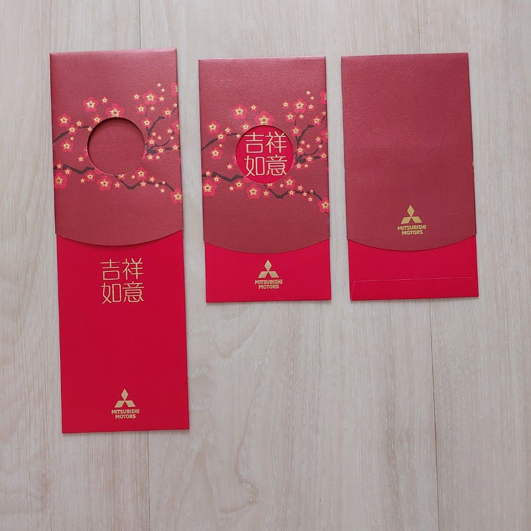 Mitsubishi Motors CNY Red Packets, Hobbies & Toys, Stationery & Craft ...