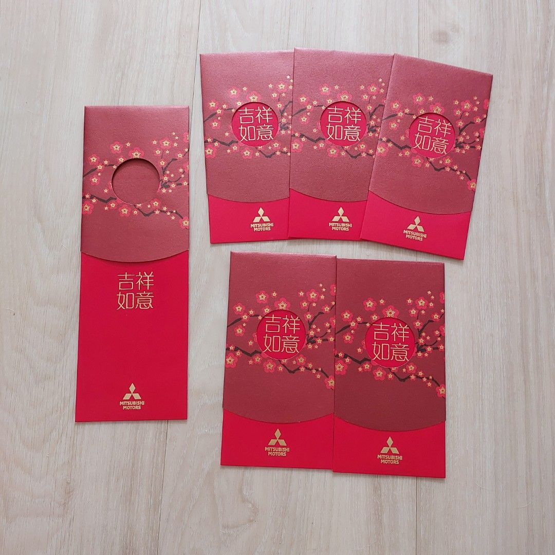 Mitsubishi Motors CNY Red Packets, Hobbies & Toys, Stationery & Craft ...