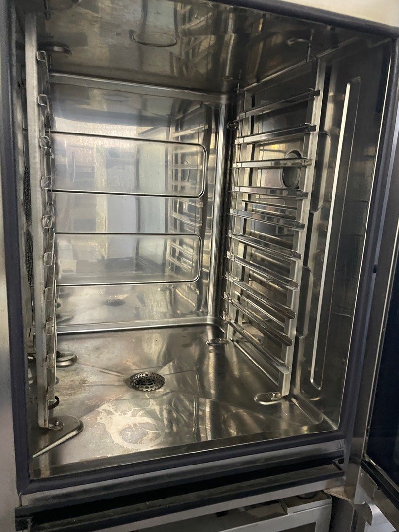 MKN 10 tray city gas combi oven / commercial combi oven / gas oven, TV ...