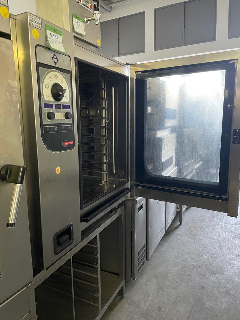 MKN 10 tray city gas combi oven / commercial combi oven / gas oven, TV ...