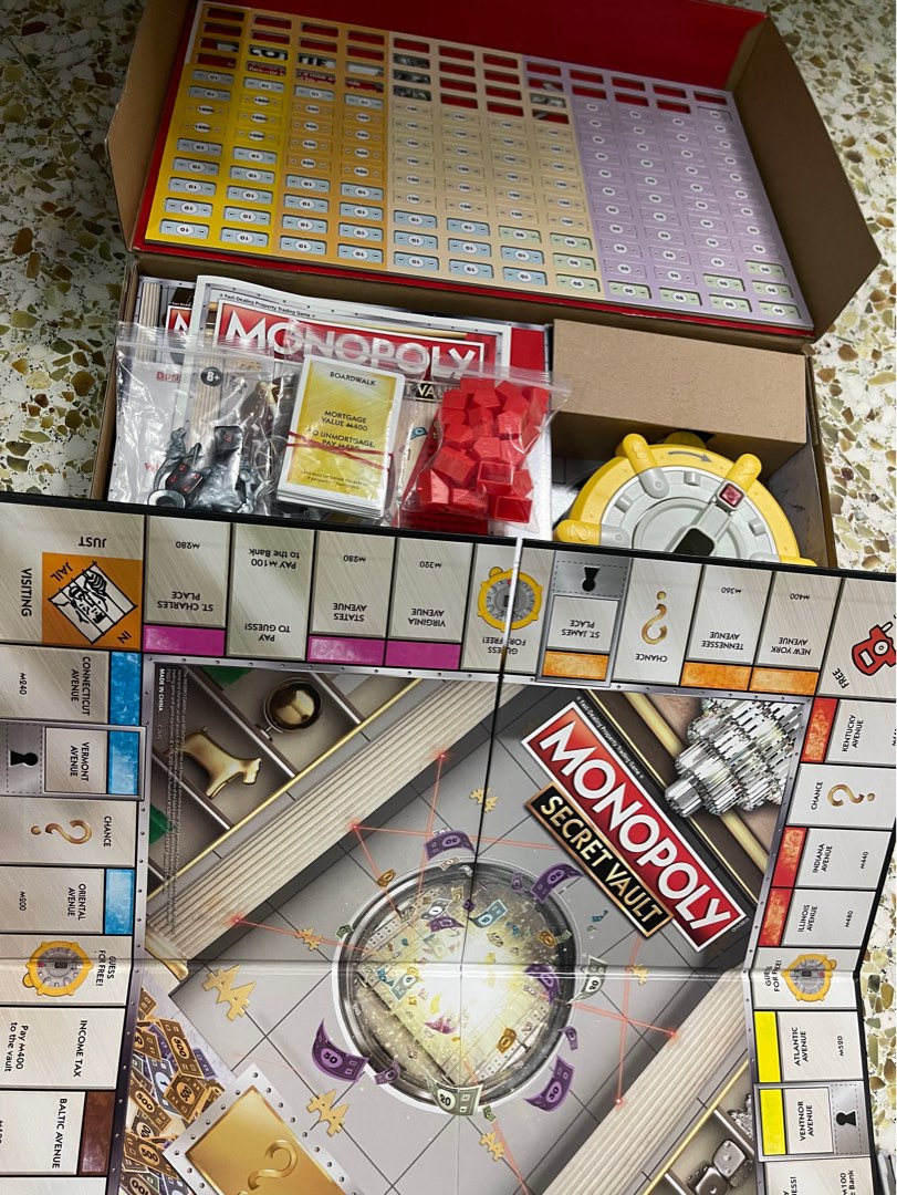 monopoly secret vault edition, Hobbies & Toys, Toys & Games on Carousell