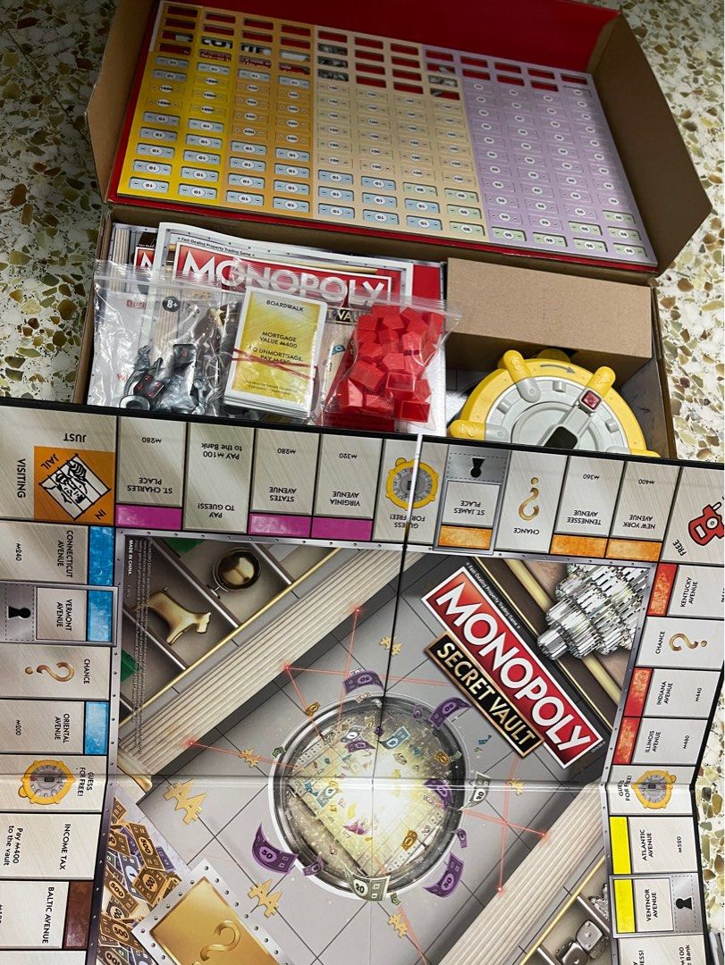 monopoly secret vault edition, Hobbies & Toys, Toys & Games on Carousell