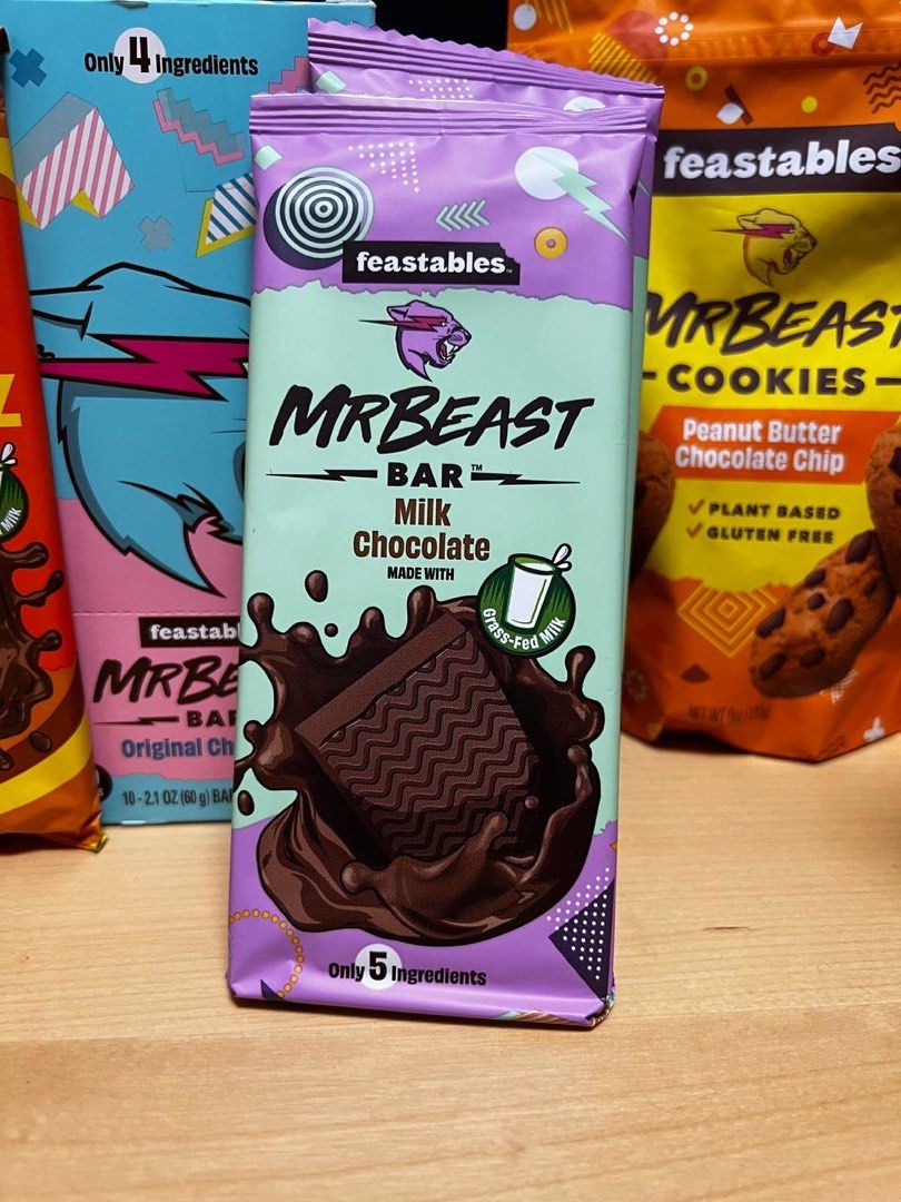Mr Beast Chocolates, Food & Drinks, Packaged & Instant Food on Carousell