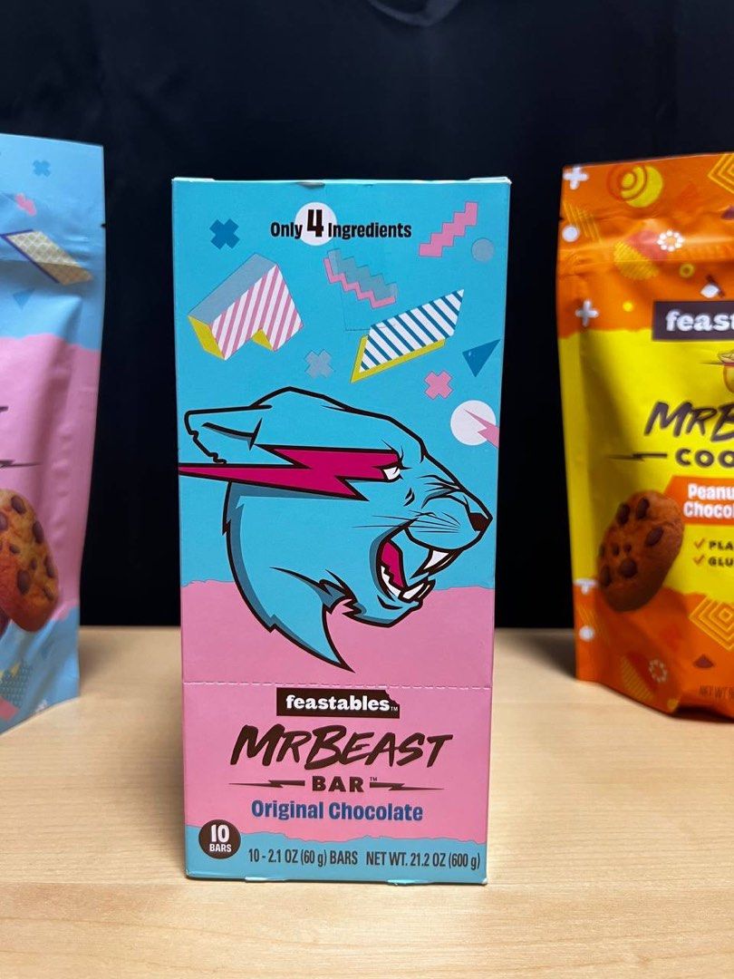 Mr Beast Chocolates, Food & Drinks, Packaged & Instant Food on Carousell