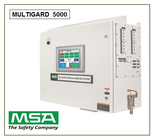 MSA Multiple Gas Sampling System Multigard 5000, Commercial & Industrial, Industrial Equipment ...