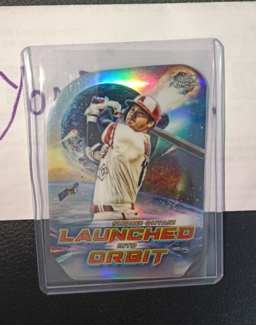MVP Shohei Ohtani 2023 Launch I to Orbit Holo die-cut #LI0-2, Hobbies & Toys, Memorabilia ...