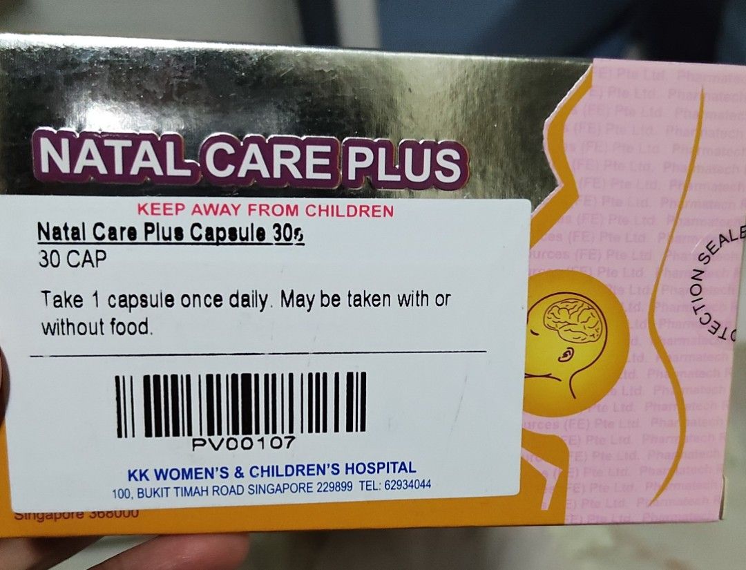 Natal care plus, Health & Nutrition, Health Supplements, Vitamins ...
