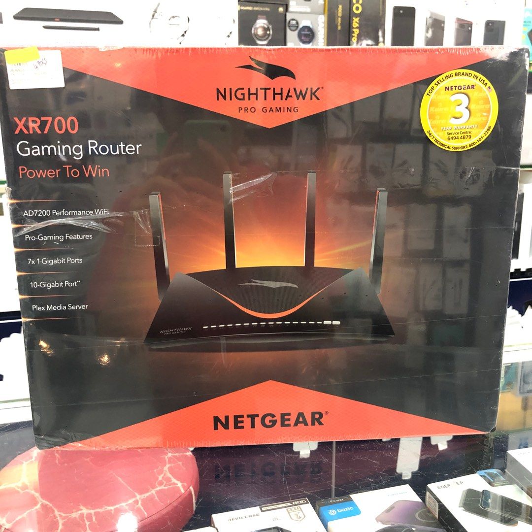 Netgear nighthawk XR700 gaming router, Computers & Tech, Parts ...
