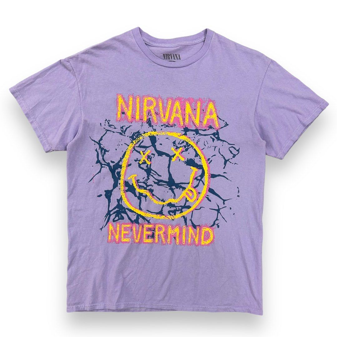 Nirvana Nevermind, Men's Fashion, Tops & Sets, Tshirts & Polo Shirts on Carousell