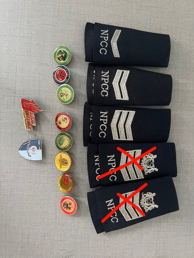 NPCC ranks n badges, Hobbies & Toys, Memorabilia & Collectibles ...