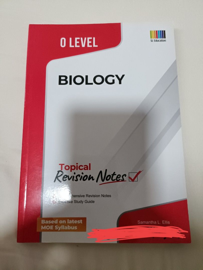 O Level Biology Topical Revision Notes, Hobbies & Toys, Books ...