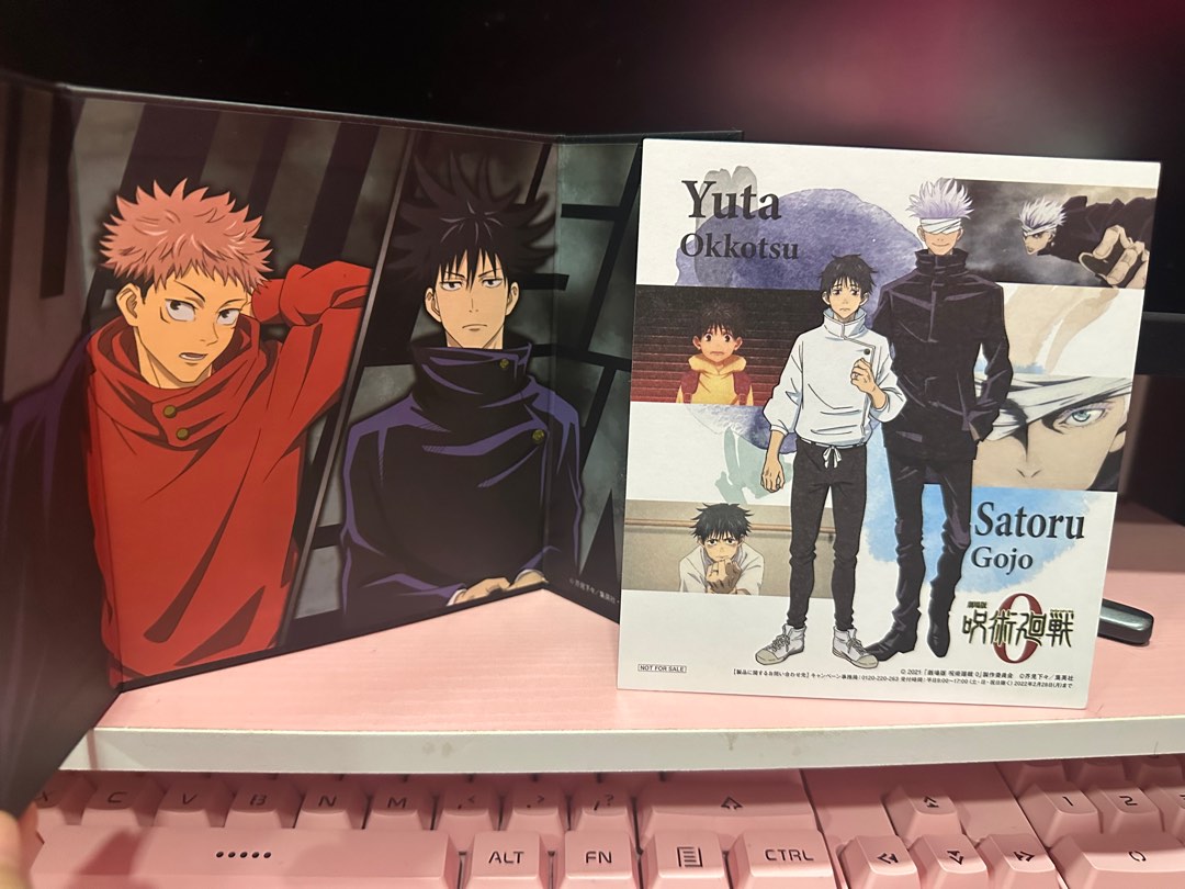 [OFFICIAL] Jujutsu Kaisen shikishi board, Hobbies & Toys, Books ...
