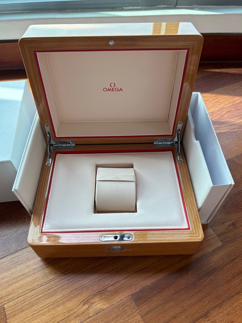 Omega watch box, Luxury, Watches on Carousell