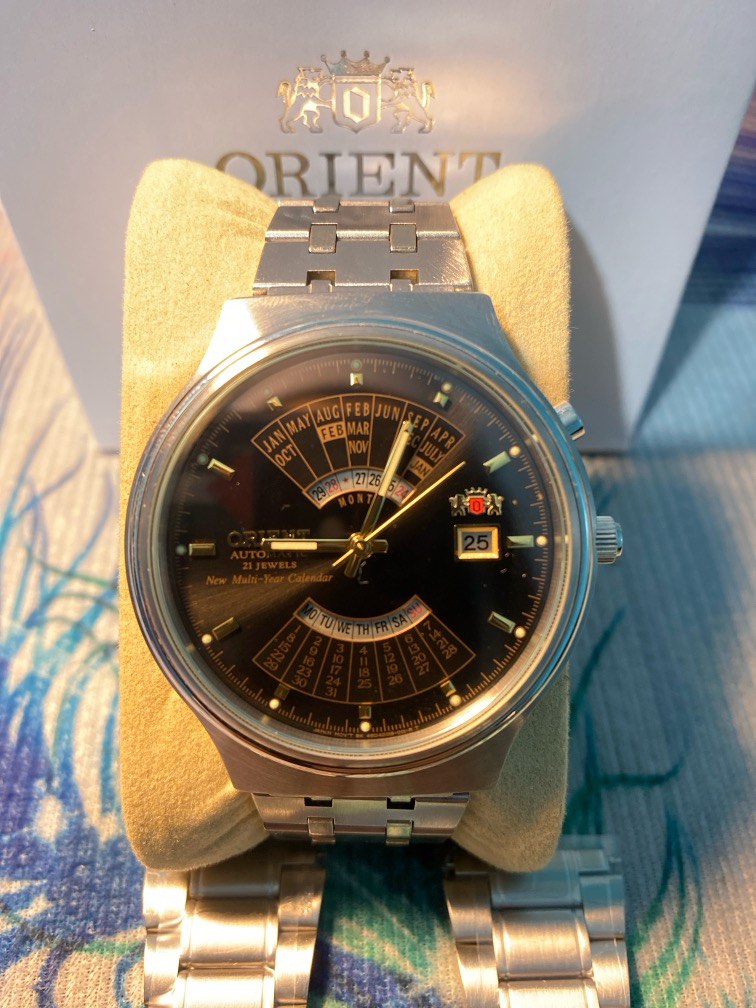 Orient multi-year calendar, Men's Fashion, Watches & Accessories ...