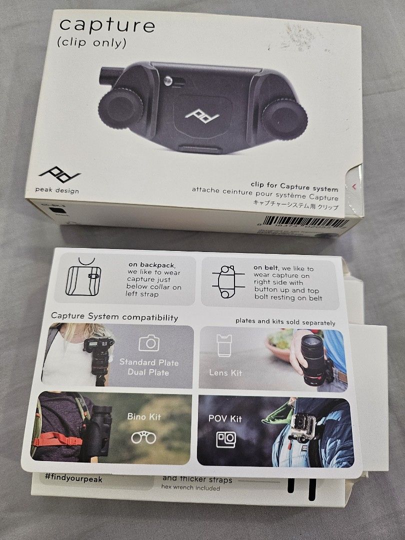 Peak Design Capture Camera Clip V3 | 100% Authentic |, Mobile Phones ...