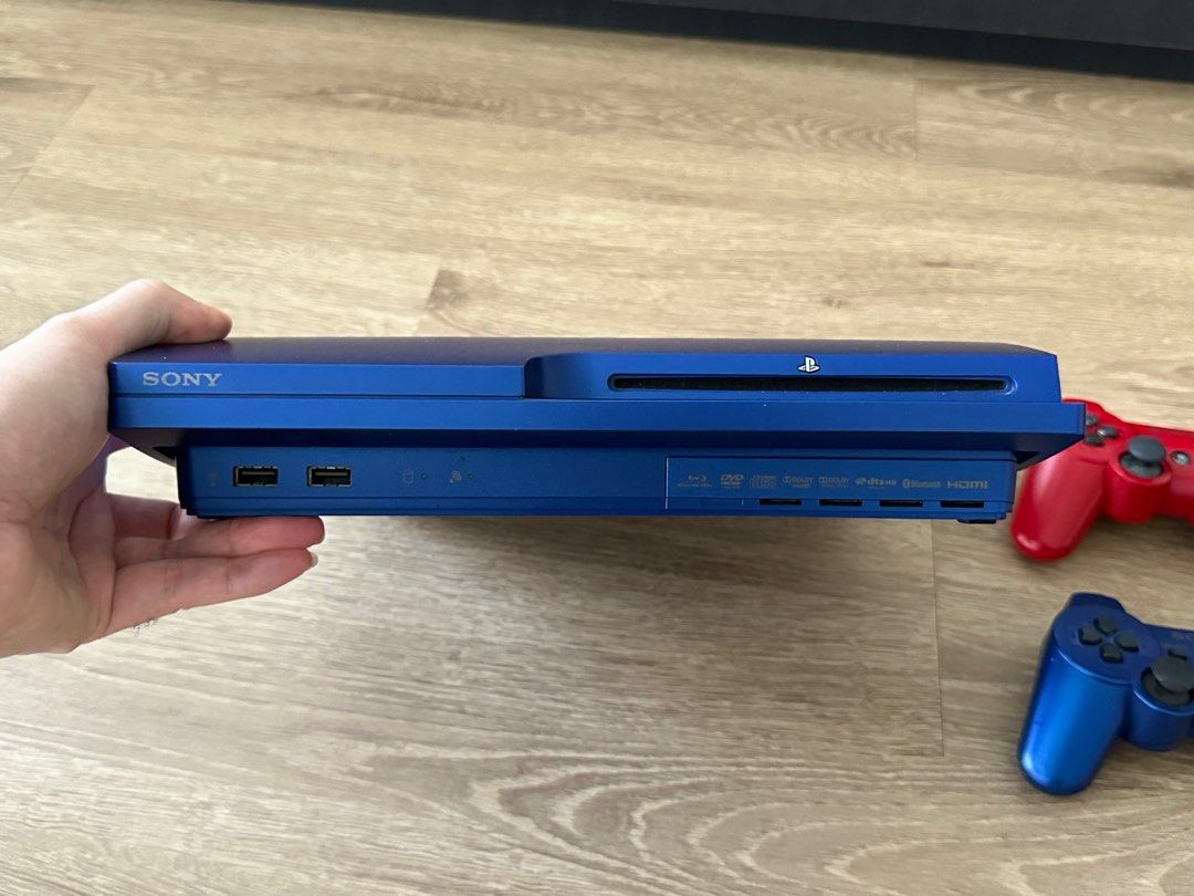 PlayStation 3 PS3 GRAN TURISMO 5 RACING PACK Titanium Blue Console ...