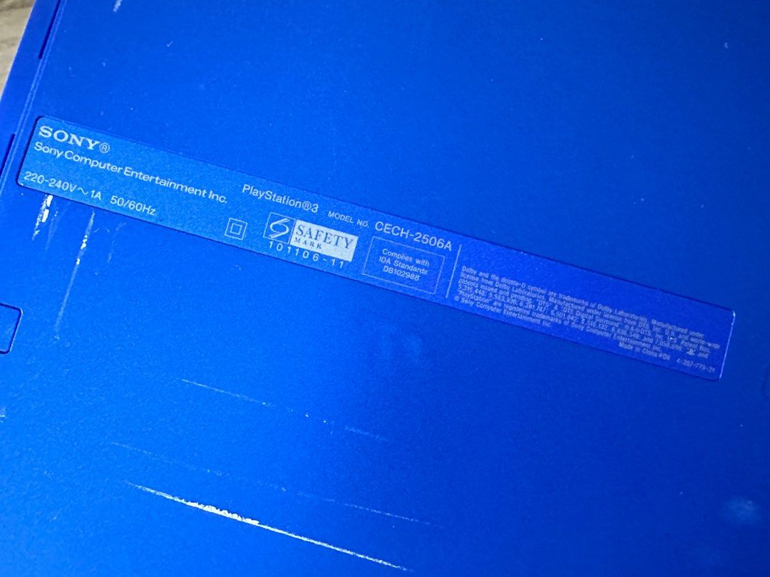 PlayStation 3 PS3 GRAN TURISMO 5 RACING PACK Titanium Blue Console ...