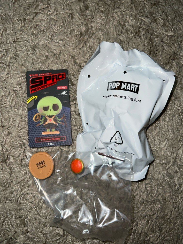 POP MART Labubu Warrior - The Monster Space Adventure (Tycoco Aliens ...