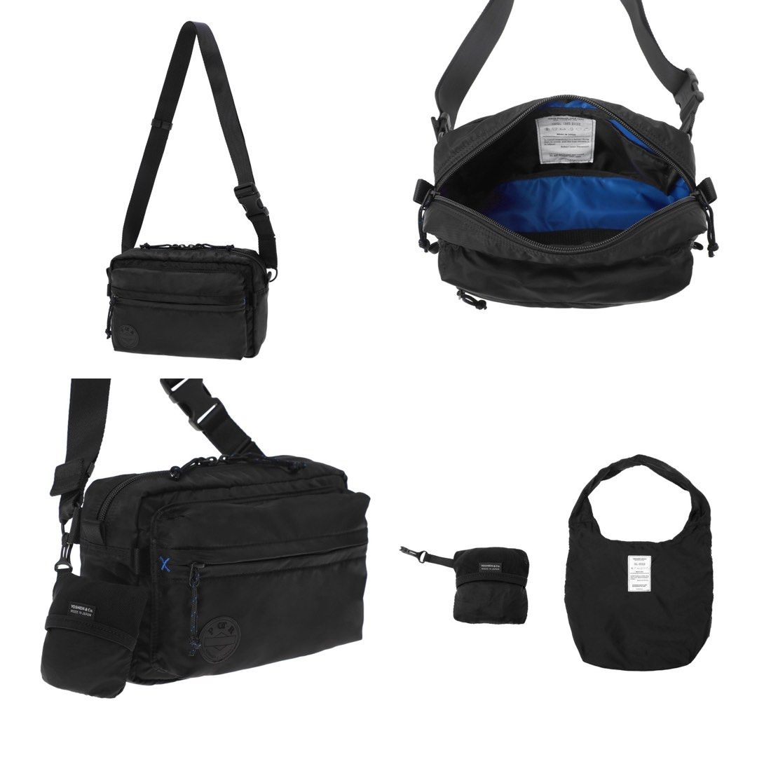 PORTER POTR PACKS SHOULDER PACK WITH SOUVENIR BAG, Men's Fashion, Bags ...