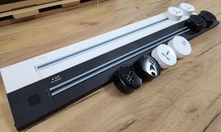 Electrical socket track power line power track with led light, TV ...