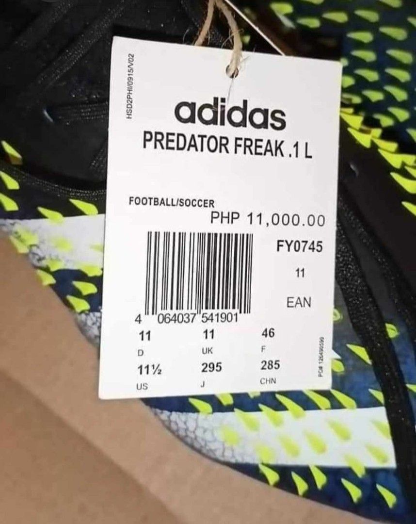 PREDATOR FREAK 1 L, Men's Fashion, Footwear, Sneakers on Carousell