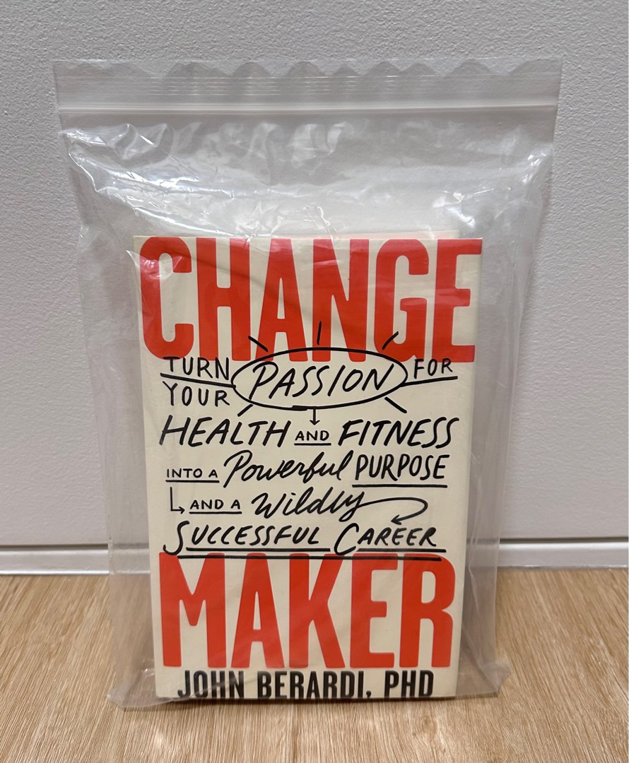 Pristine Change Maker John Berardi Coaching Book Sales Marketing, Hobbies & Toys, Books ...