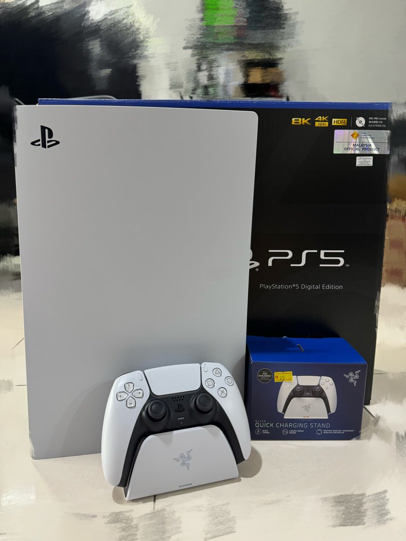 PS5 Digital Edition, Video Gaming, Video Game Consoles, PlayStation on ...