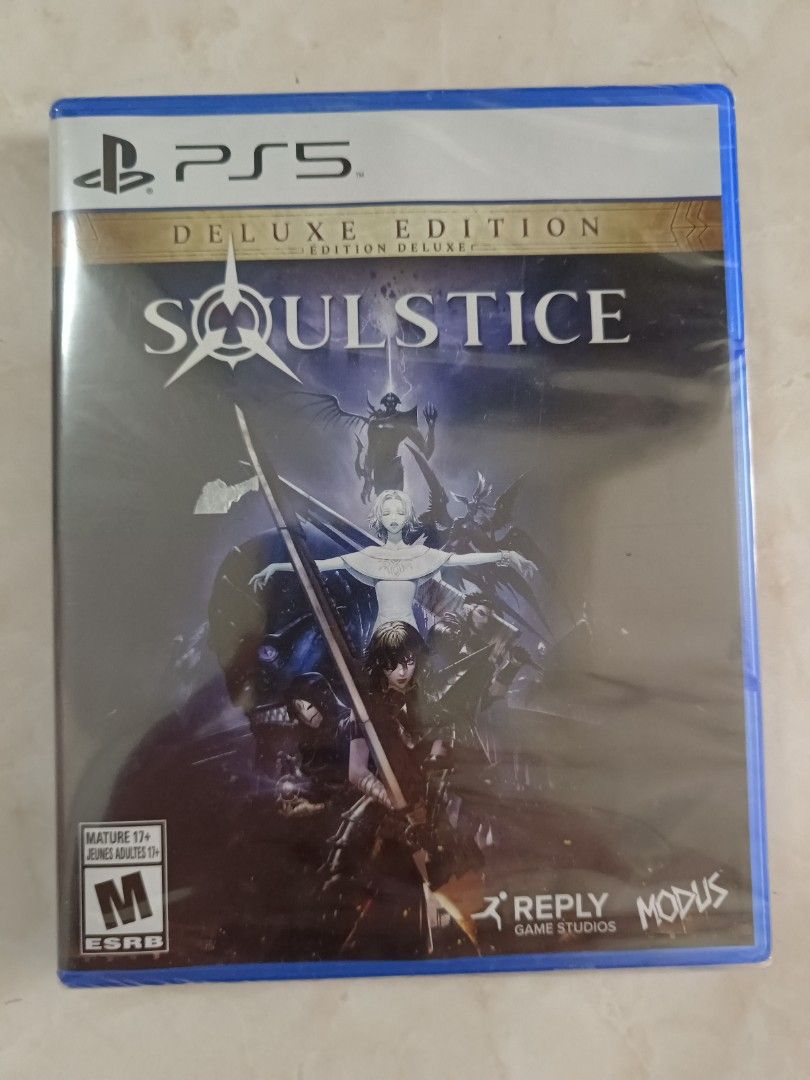 PS5 Soulstice Deluxe Edition, Video Gaming, Video Games, PlayStation on ...