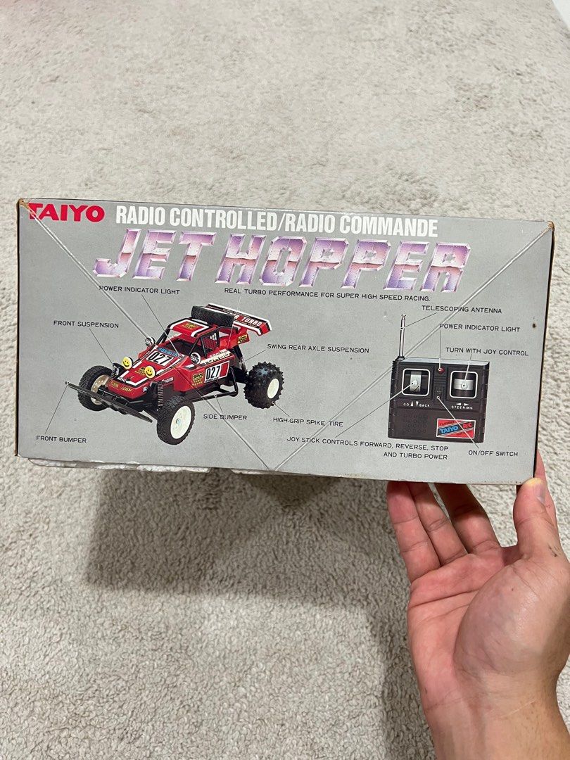 RC Taiyo Jet Hopper, Hobbies & Toys, Collectibles & Memorabilia, Vintage Collectibles on Carousell