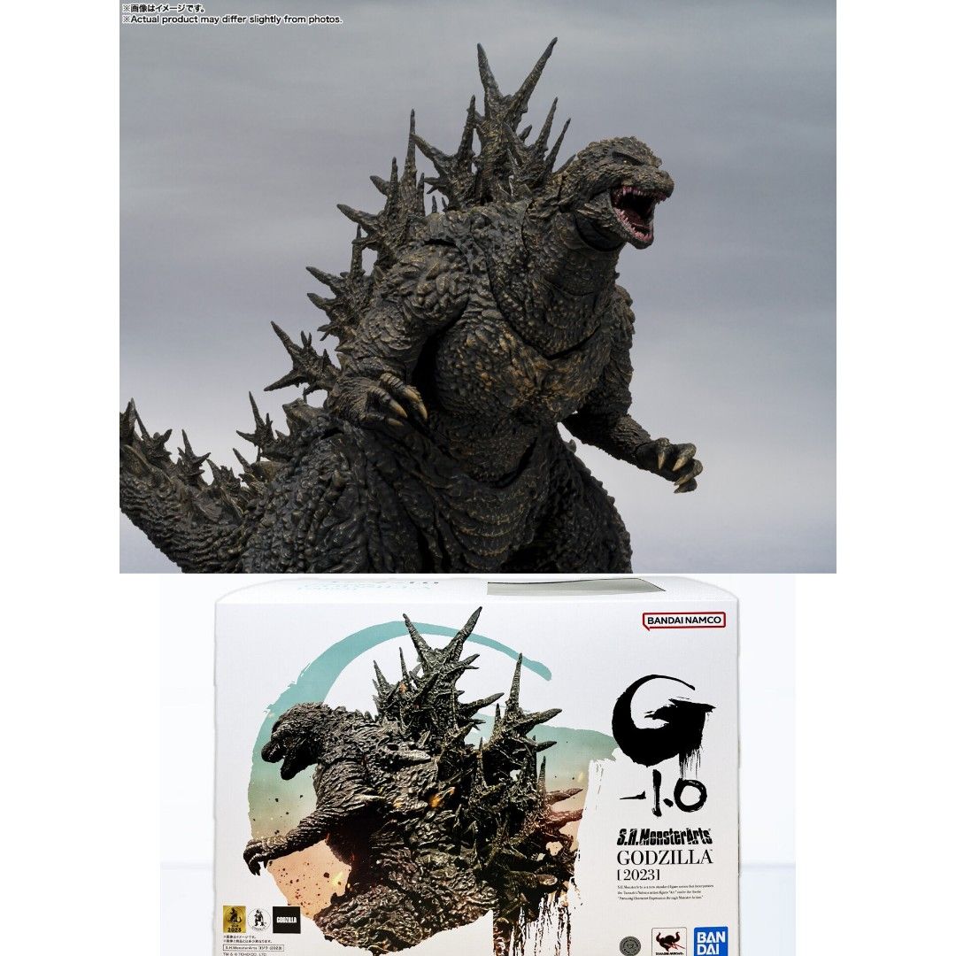 Ready Stock but Limited - Bandai S.H.MonsterArts Godzilla Minus One ...